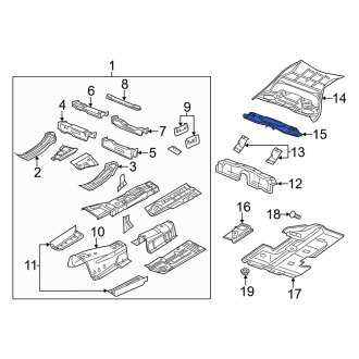 Dodge Magnum OEM Rocker Panels & Floors | Side Skirts, Pans — CARiD.com