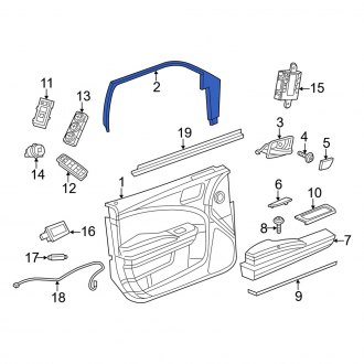 Dodge Charger Window Trim - Moldings, Pillar Posts | CARiD
