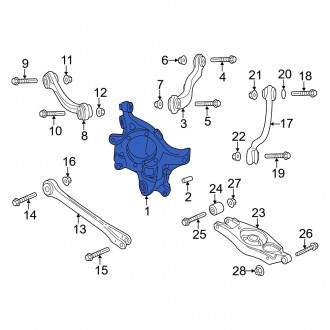 Dodge Challenger Steering Knuckles, Spindles & Parts | CARiD