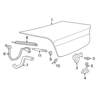 2023 Dodge Charger Replacement Trunk Lids — CARiD.com