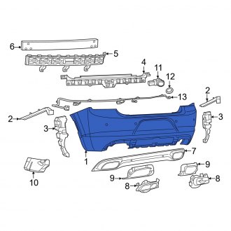 Dodge Charger Replacement Front Bumpers & Components | CARiD