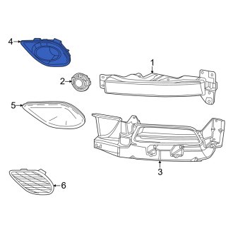 Dodge Charger OEM Bumpers | Genuine Front & Rear Bumpers — CARiD.com