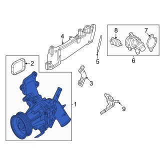 Dodge Hornet Water Pumps | Electric, Mechanical — CARiD.com