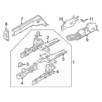 Dodge Hornet Inner Fenders - Wells, Liners, Shields | CARiD