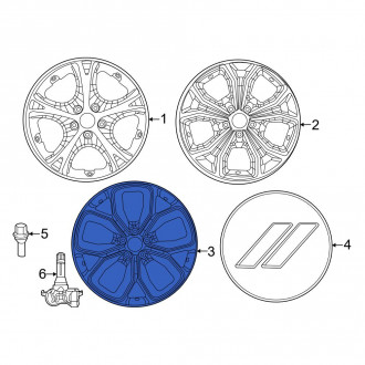 Dodge Hornet OEM Wheels | Original Steel & Alloy Wheels — CARiD.com