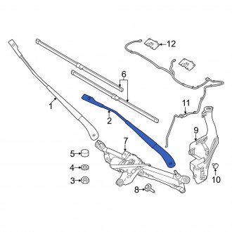 Dodge Hornet Replacement Wiper Arms — CARID.com