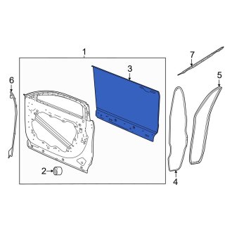 Dodge Replacement Door Shells & Skins | CARiD