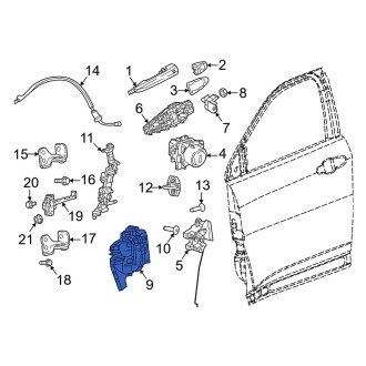 Dodge Hornet Door Locks + Components — CARiD.com