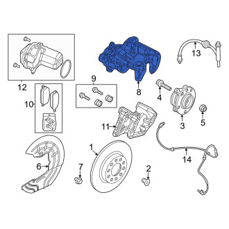 Dodge Hornet Brake Calipers | Loaded, Semi Loaded, Unloaded — CARiD.com