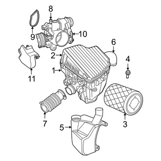 2005 Dodge Neon OEM Air Intake Parts | Filters — CARiD.com