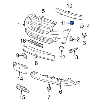 Dodge Caliber Replacement Bumper Spoilers & Valances — CARiD.com