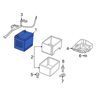 Dodge Journey Batteries | AGM, Hybrid, High Performance — CARiD.com