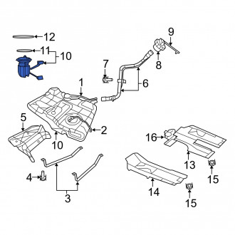 Dodge Nitro OEM Fuel System Parts | Pumps, Lines — CARiD.com