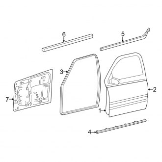 2004 Dodge Ram Replacement Doors & Components | CARiD