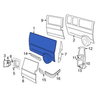 Dodge Ram Van Replacement Quarter Panels - CARiD.com
