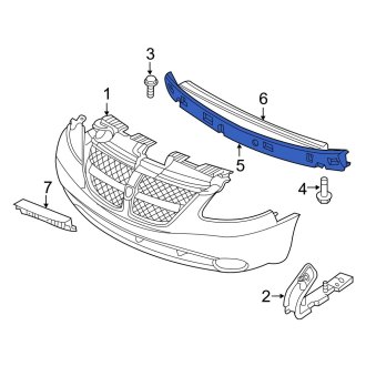 Dodge Grand Caravan OEM Bumpers | Genuine Front & Rear Bumpers — CARiD.com