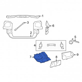 Dodge Grand Caravan Header Panel Brackets & Hardware | CARiD