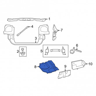 Dodge Grand Caravan Header Panel Brackets & Hardware | CARiD