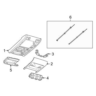 2016 Dodge Grand Caravan Center Consoles & Parts | CARiD