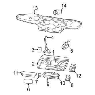 2016 Dodge Grand Caravan Center Consoles & Parts — CARiD.com