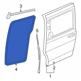 Dodge Grand Caravan Door Seals & Weatherstripping | CARiD