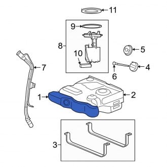 Dodge Grand Caravan OEM Fuel System Parts | Pumps, Lines — CARiD.com