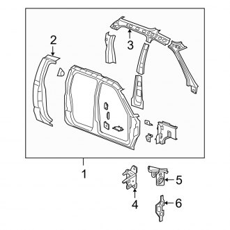 2006 Dodge Dakota OEM Chassis Frames & Body Parts — CARiD.com