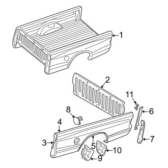 2005 Dodge Dakota OEM Chassis Frames & Body Parts — CARiD.com