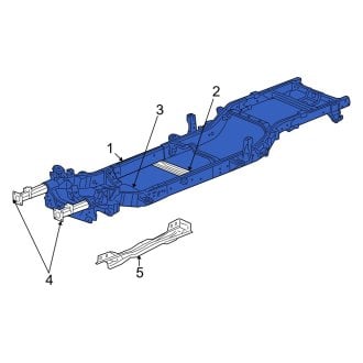 Dodge Dakota Replacement Chassis Frames & Rails | CARiD