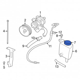 Dodge Ram Van Power Steering Reservoirs | Caps, Dipsticks — CARiD.com