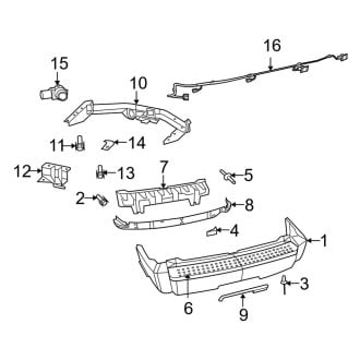 2011 Dodge Nitro OEM Bumpers - Front & Rear | CARiD