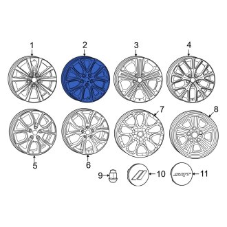 Dodge Durango Factory Steel Wheels — CARiD.com