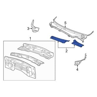 Dodge Cowl Panels & Parts - Vent Grills, Screens | CARiD