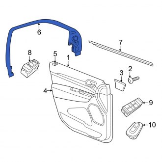 Dodge Window Trim - Moldings, Pillar Posts, Sills | CARiD