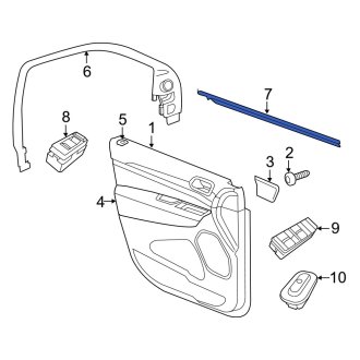 Dodge Durango Replacement Window Seals | CARiD