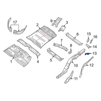 Dodge Durango Replacement Chassis Frames & Rails | CARiD