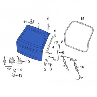 Dodge Durango Replacement Trunk Lids | CARiD