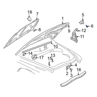 Dodge Ram Roof Hardware | Clips, Screws — CARiD.com