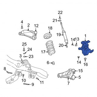 Dodge Dakota Steering Knuckles, Spindles & Parts — CARiD.com