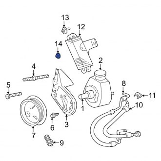 Dodge Durango Power Steering Cooling | Coolers, Lines — CARiD.com