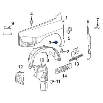 Dodge Ram OEM Fenders - Factory Front & Rear Fenders | CARiD