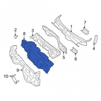 Dodge Ram Under Hood Insulations | Pads, Liners — CARiD.com