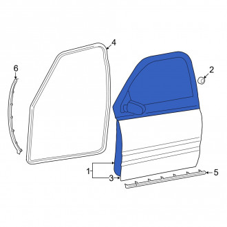 Dodge Ram Replacement Door Shells & Skins | CARiD