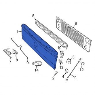 Dodge Ram OEM Trunks & Parts | Lids, Rear Panels — CARiD.com