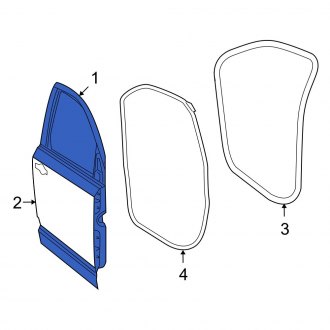 Dodge Journey Replacement Door Shells & Skins | CARiD