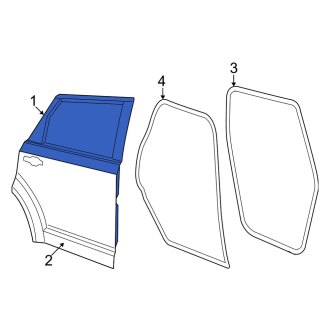 Dodge Journey Replacement Door Shells & Skins | CARiD
