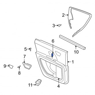 Dodge Journey Interior Door Panels & Armrests | CARiD