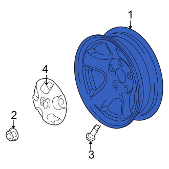 Dodge OE™ Factory Wheels - CARiD.com
