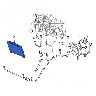 Dodge Ram Power Steering Cooling | Coolers, Lines — CARiD.com