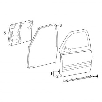 2007 Dodge Ram Replacement Doors & Components | CARiD